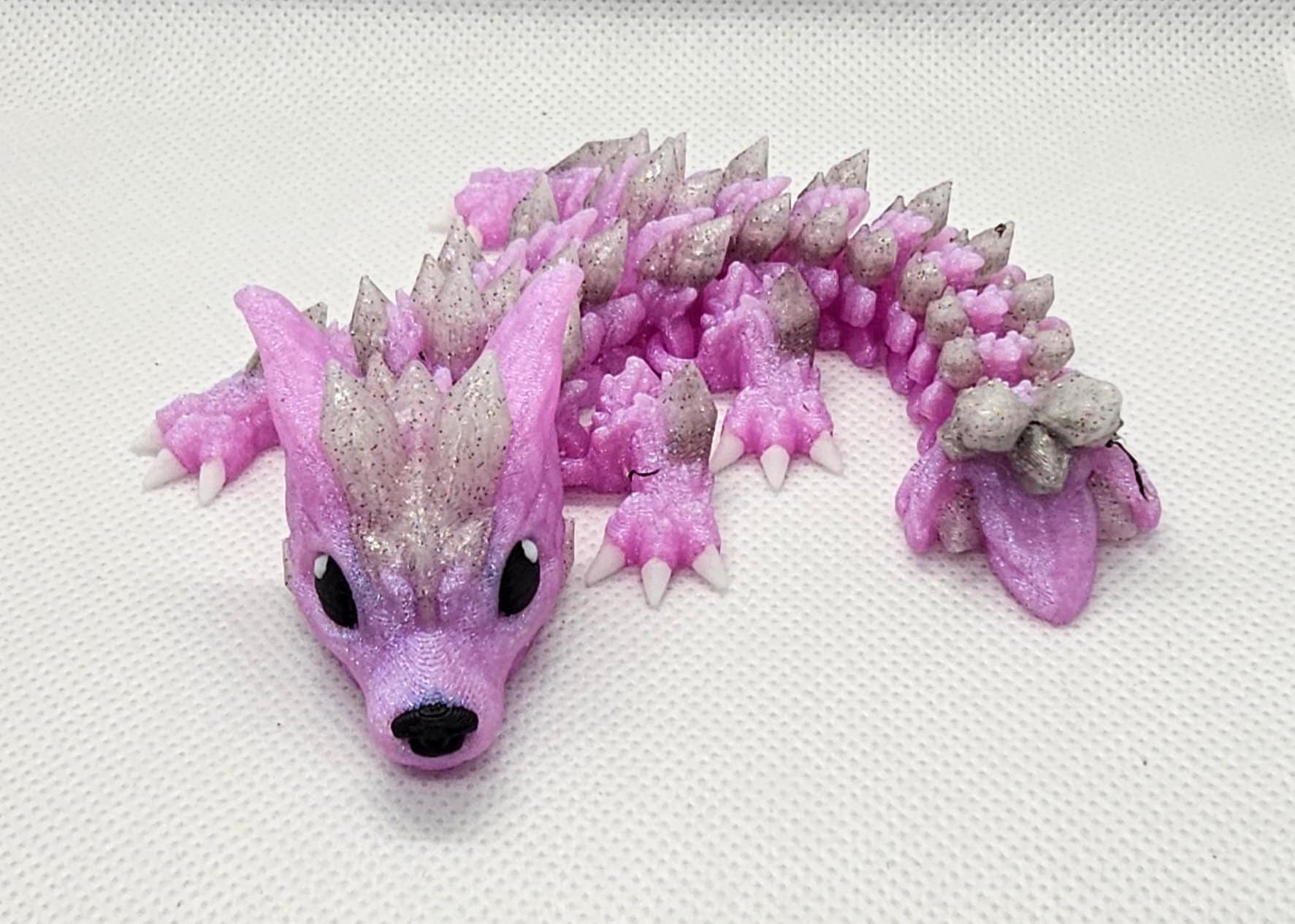 3d Printed Articulated Dragon Straw Toppers - Etsy