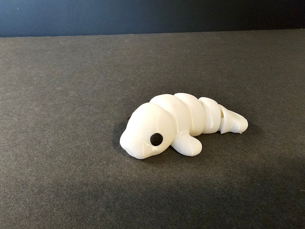 3d Printed Manatee Zou Design, 3d Printed - Etsy