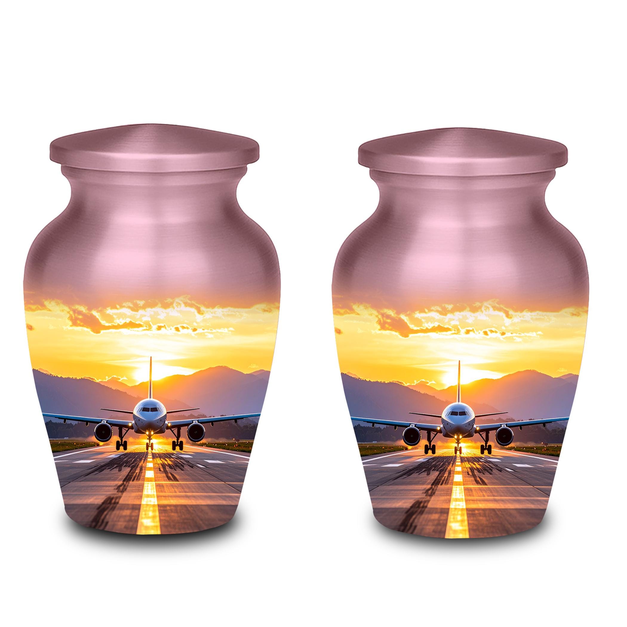 Personalized Airplane Urns for Human Ashes: Aviation Memorial for Pilot ...