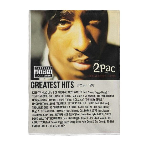 2pac Plush Blanket - Etsy