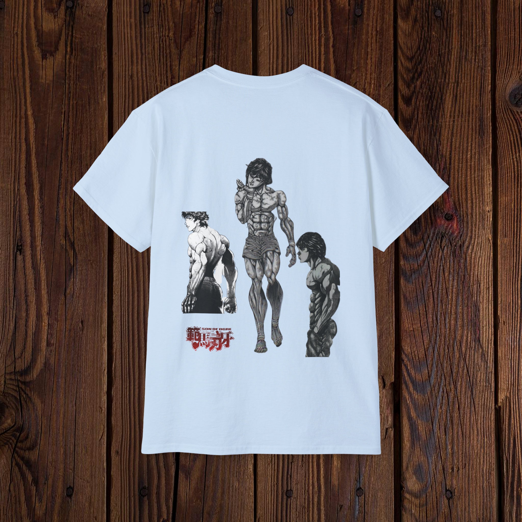 BAKI HANMA TRIBUTE Gym Shirt Baki Gym Oversized Pump Cover Gym Fitness ...