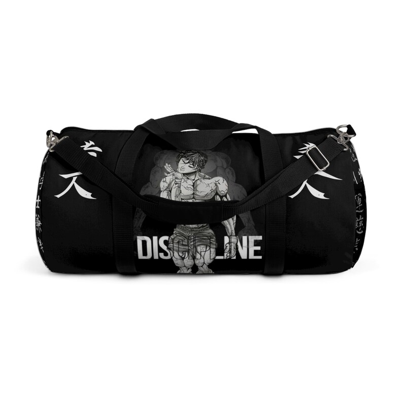 BAKI HANMA GYM Bag Gym Duffel Bag Fitness Anime Bodybuilding Mma Manga ...