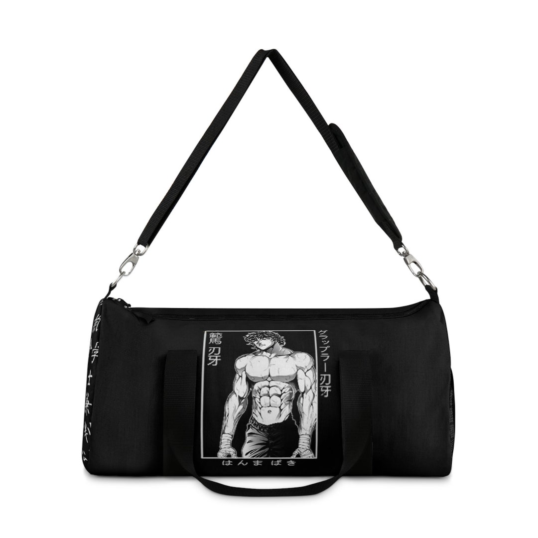 BAKI HANMA GYM Bag Gym Duffel Bag - Fitness - Baki - Anime ...