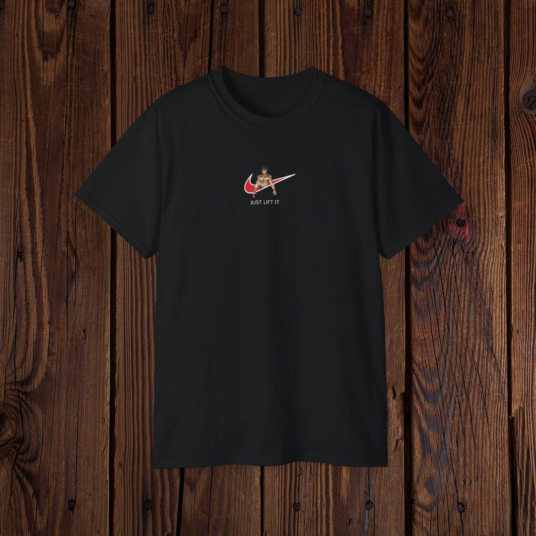 BAKI HANMA GYM Pump Cover Just Lift It Gym Fitness Anime Bodybuilding ...