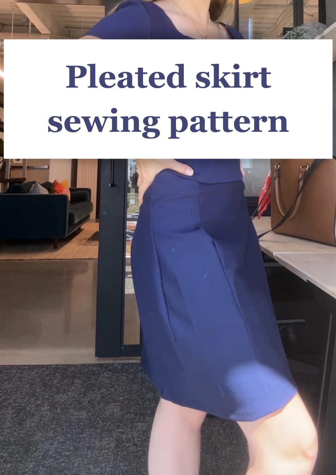 Sewing Pattern: Paneled Skirt - Etsy