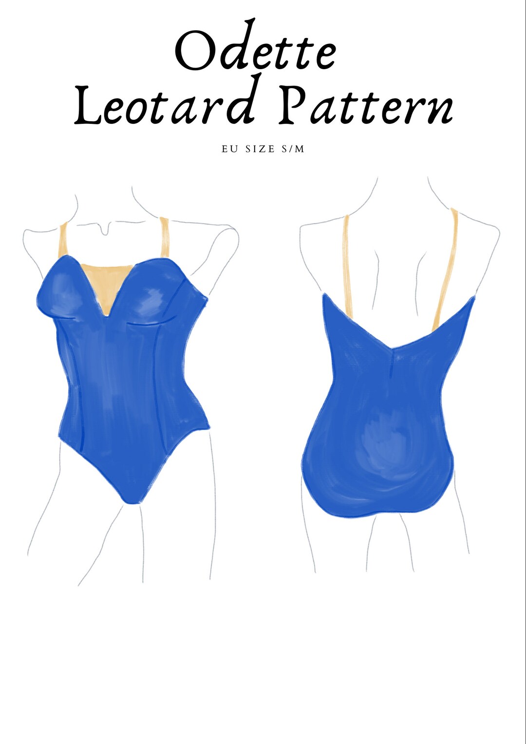 Odette Leotard Pattern - Etsy