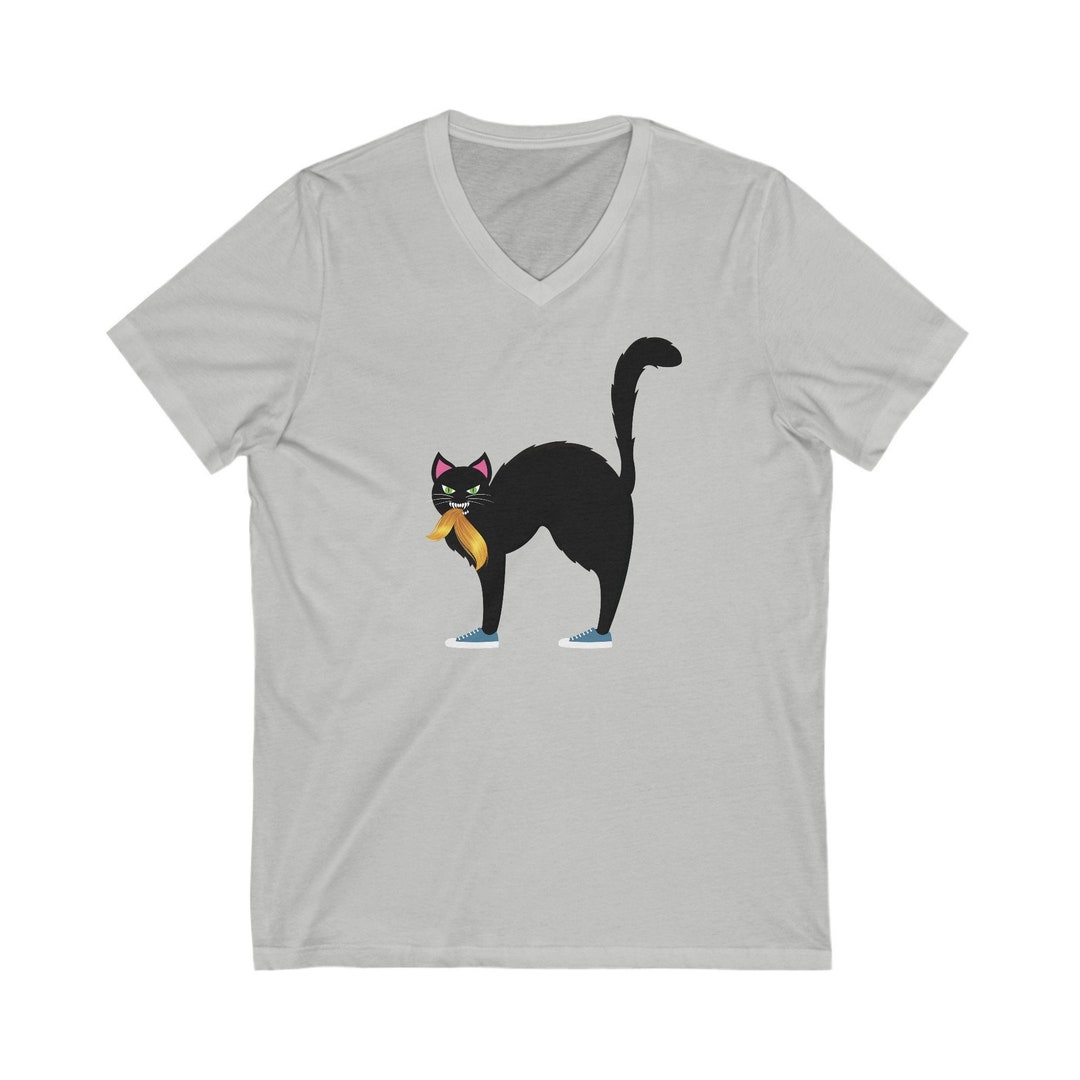 Cat Lady T-shirt Women Voter Shirt Democratic Election Tee President ...