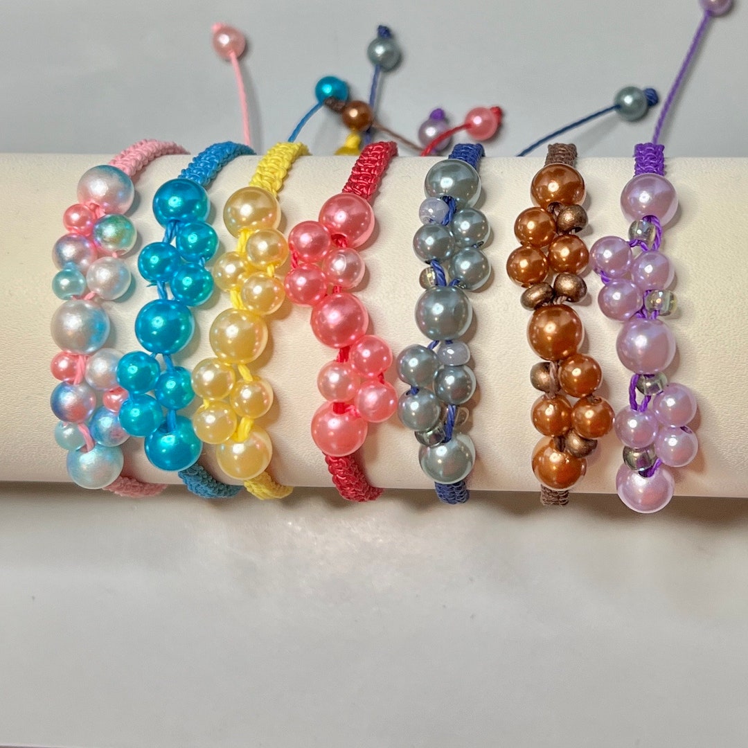 Playful Pearl Bubble Bracelets - Etsy