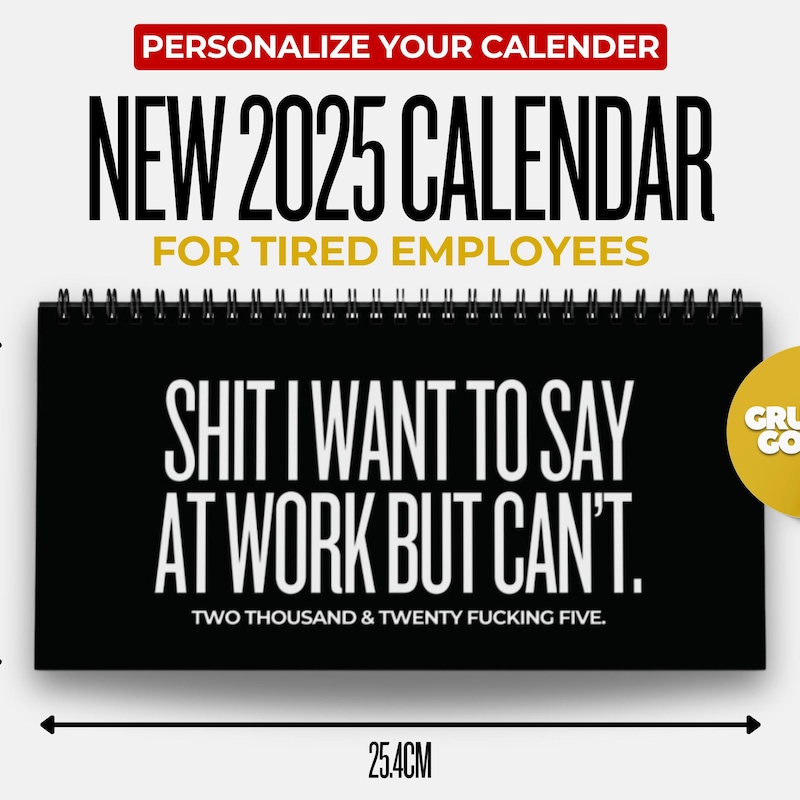 2025 Funny Calendars - Etsy UK