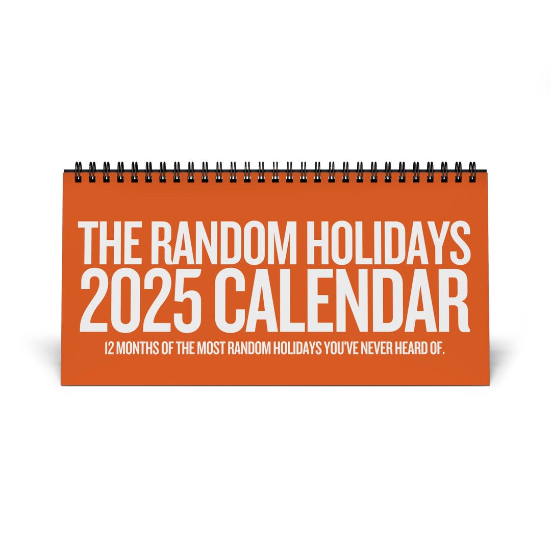 Random Holidays 2025 Calendar Funny Gifts Funny Calendar 2025 Office ...