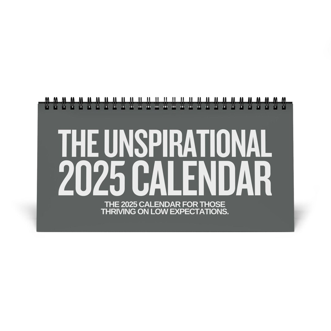 Uninspiring Quotes 2025 Calendar Funny 2025 Calendar Funny Christmas ...