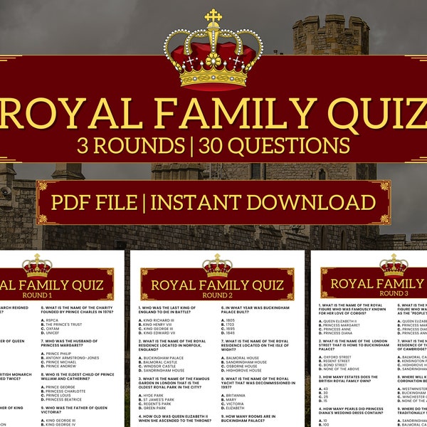 Family Quiz Uk - Etsy