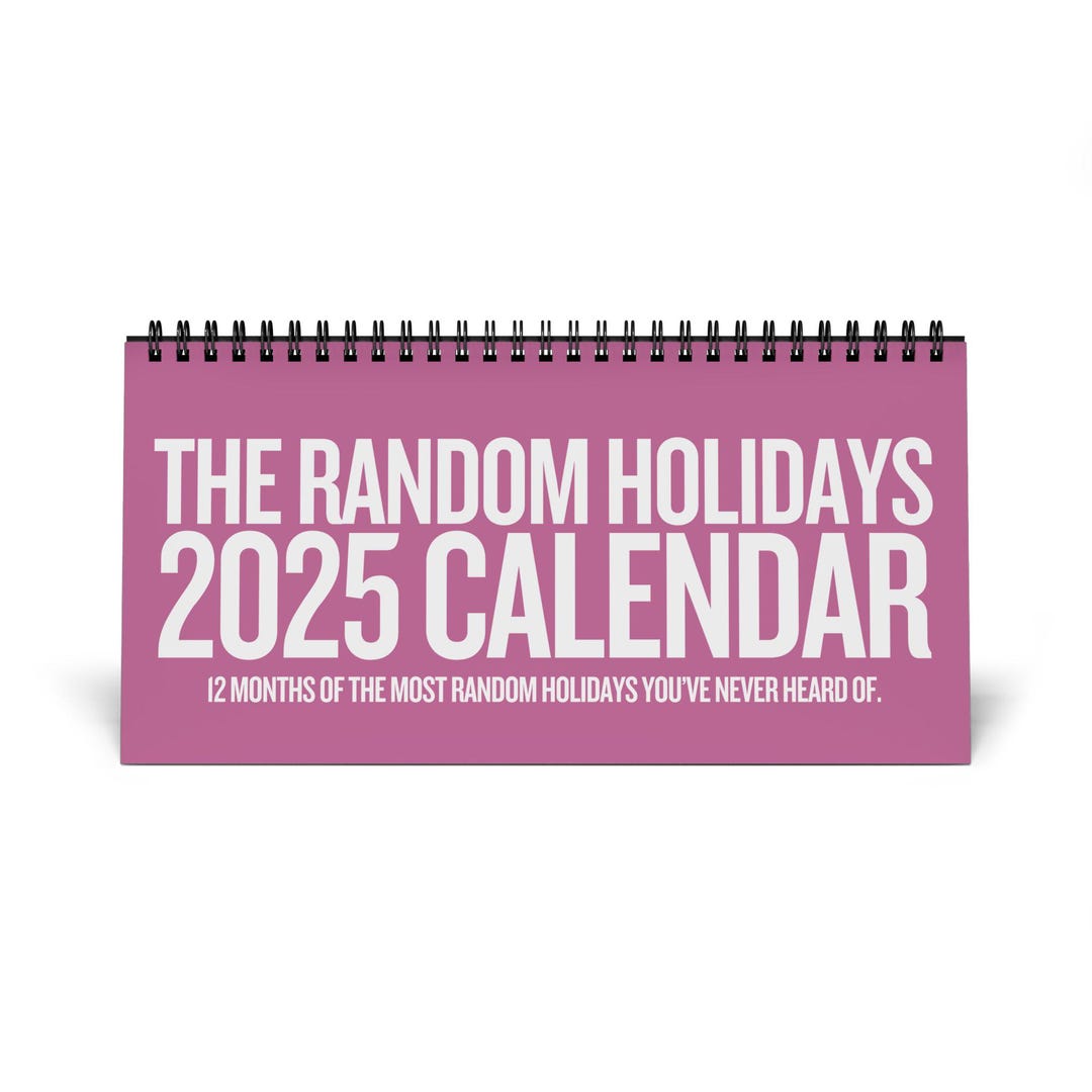 Random Holidays 2025 Calendar Funny Gifts Funny Calendar 2025 Office ...