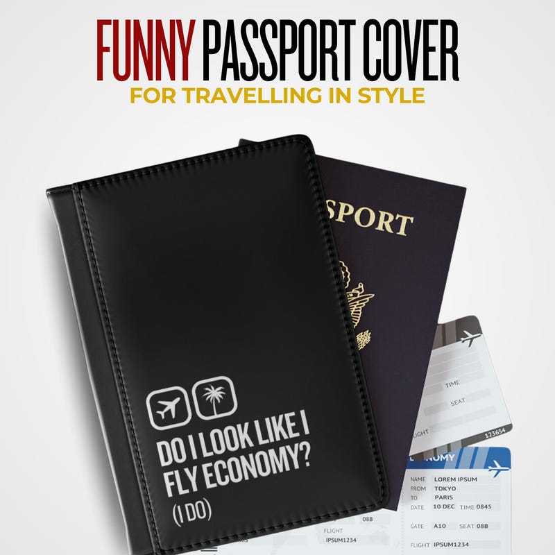 Funny Passport Cover - Etsy