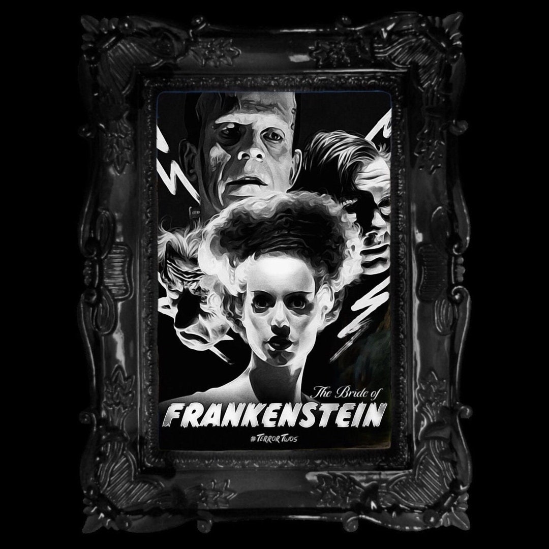 Bride of Frankenstein Movie Poster Reprint Vintage Wall Art/print - Etsy