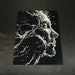 Abstract Anatomy Matte Print for Science Lovers Medical Wall Art,black ...