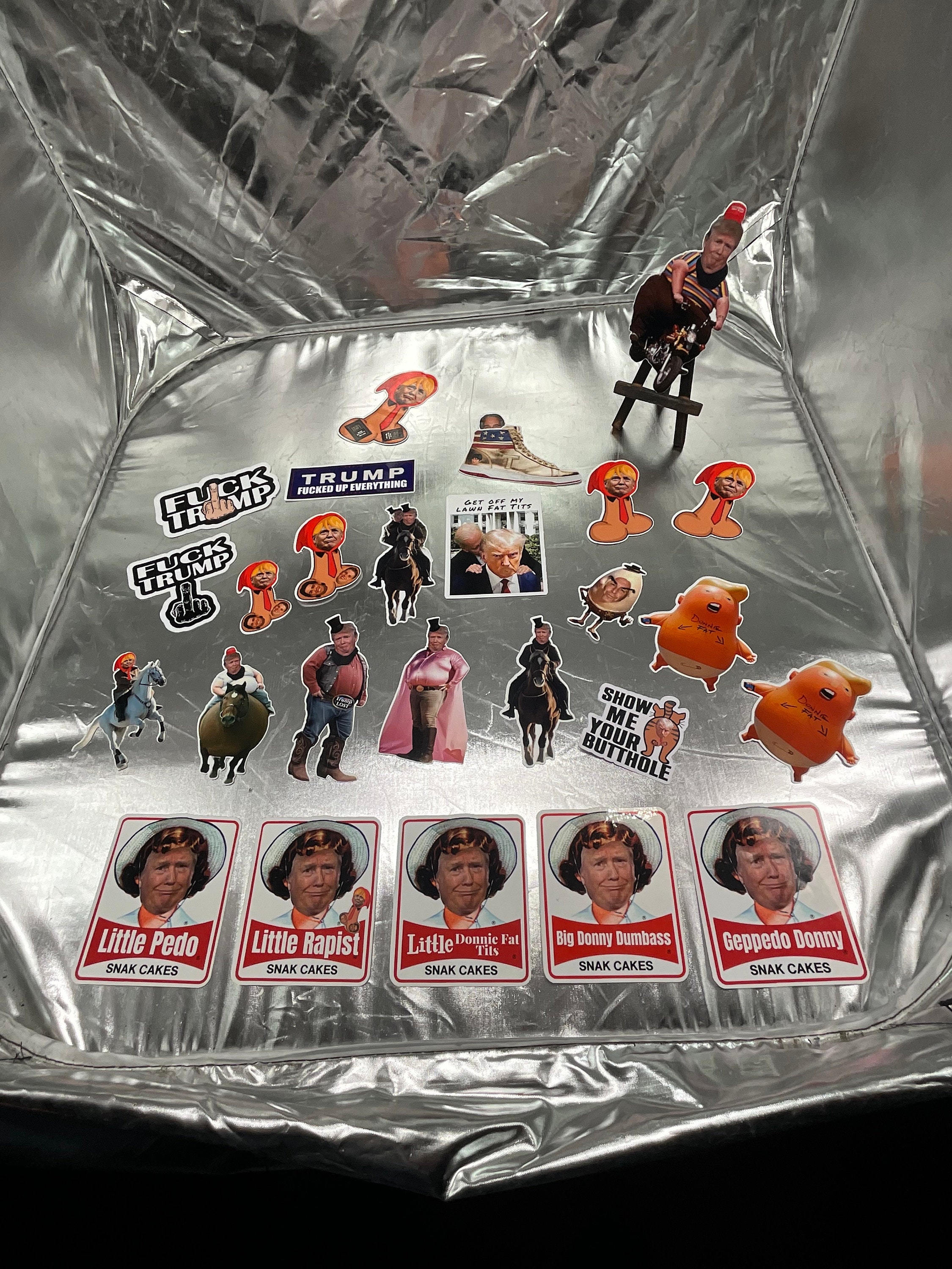 Trump Funny Sticker Ultimate Bundle, Vinyl Sticker, MAGA, Laptop Decal ...