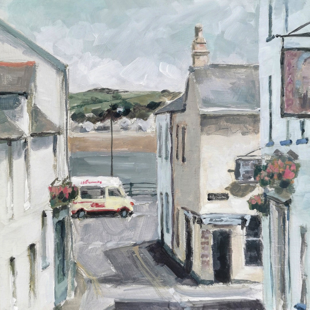 Ice-cream in Appledore | Giclée Print From an Original, North Devon ...