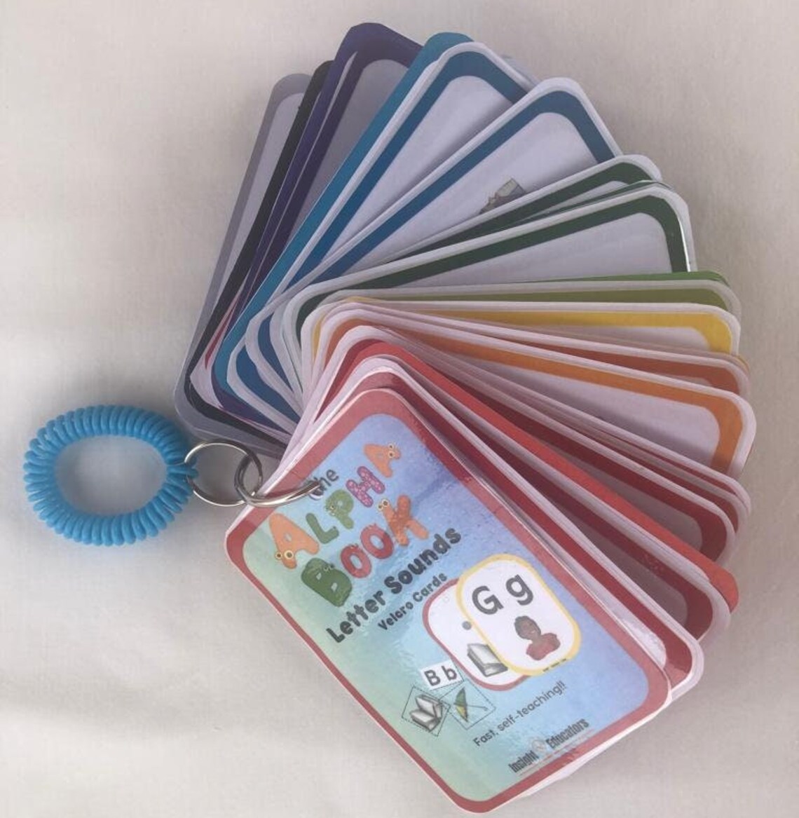 Learn Letter Sounds Cards | Preschool Alphabet Cards | Kindergarten ...