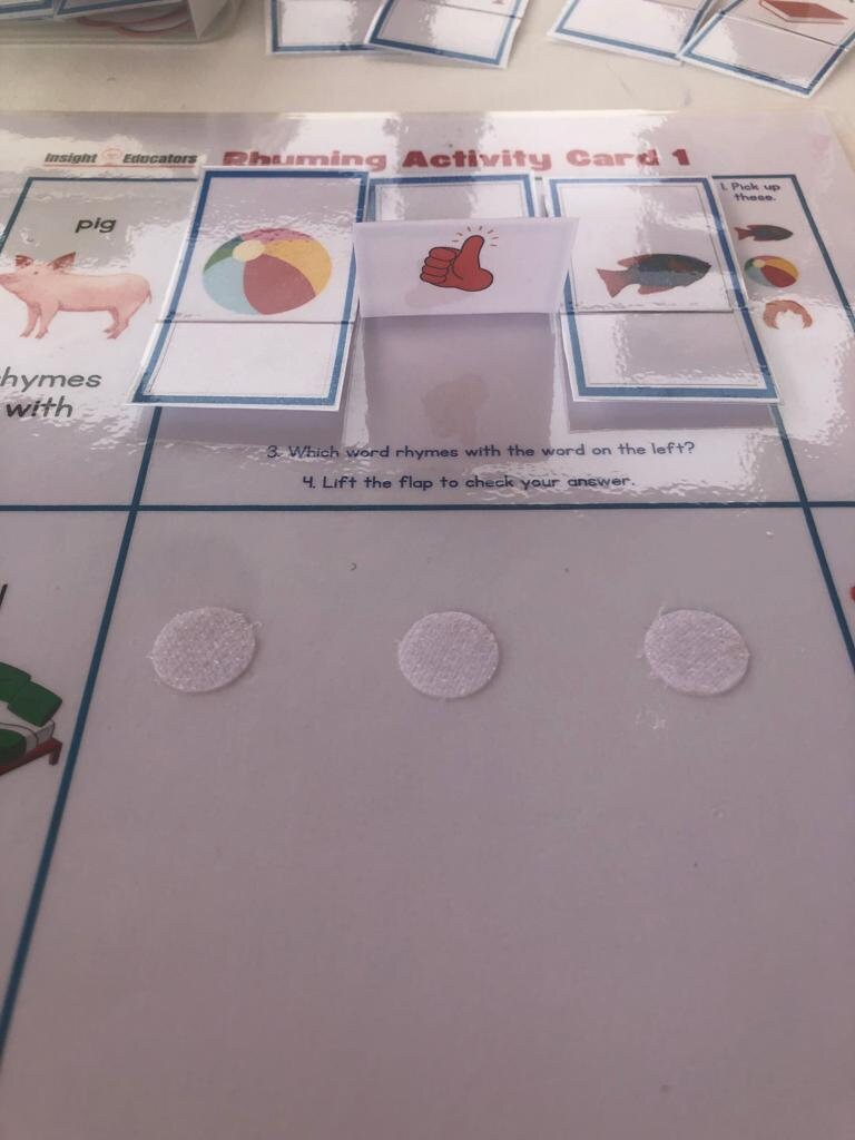 Learn to Rhyme Activity | Preschool Kindergarten Rhyming Practice ...