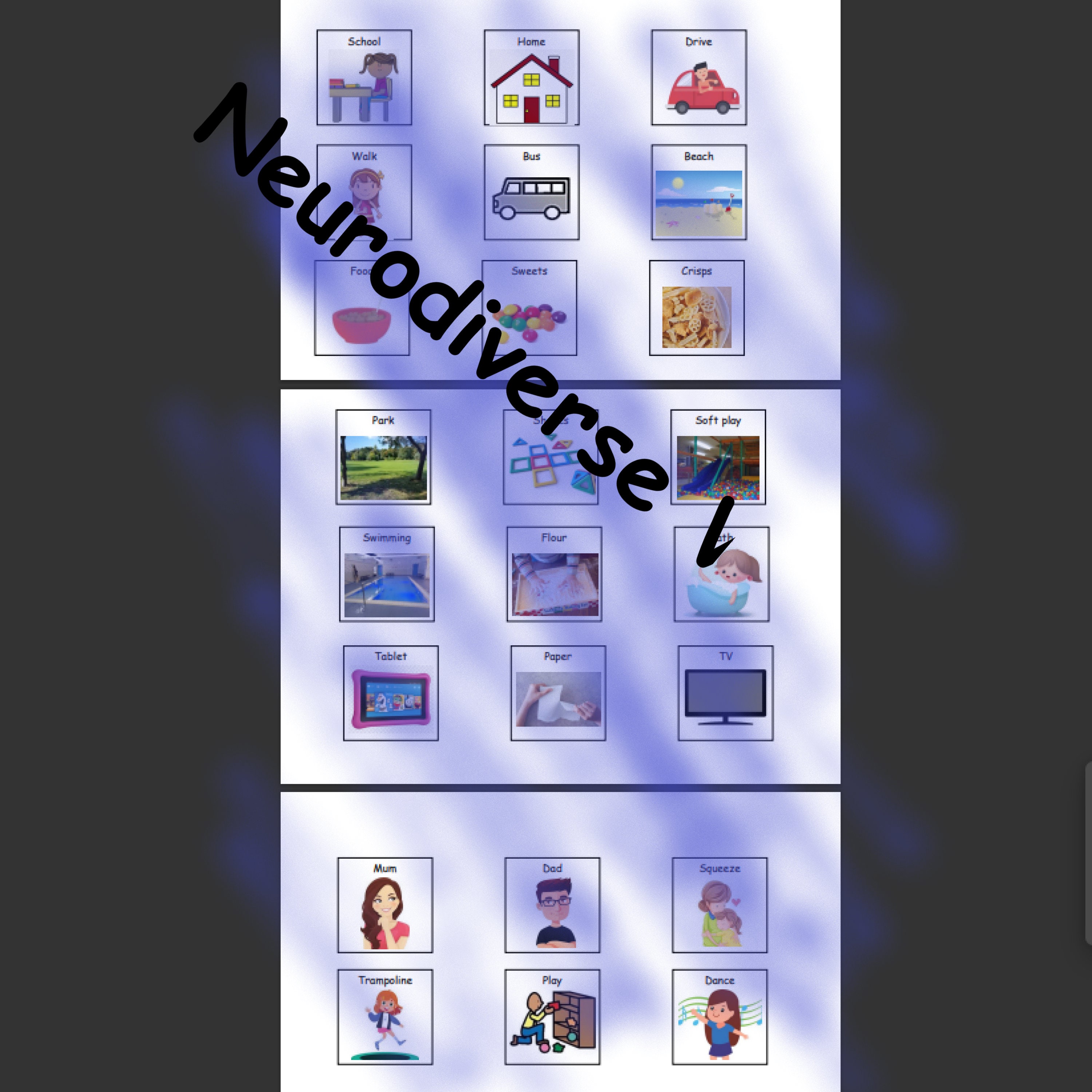 Visual PECS Symbols for Autism, Learning Disabilities, Special ...