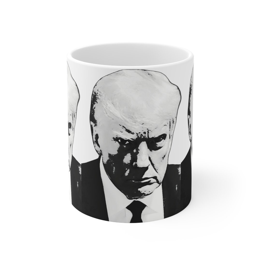THE MUG SHOT. Donald Trump Mug Shot Coffee Mug. Ceramic Mug 11oz - Etsy
