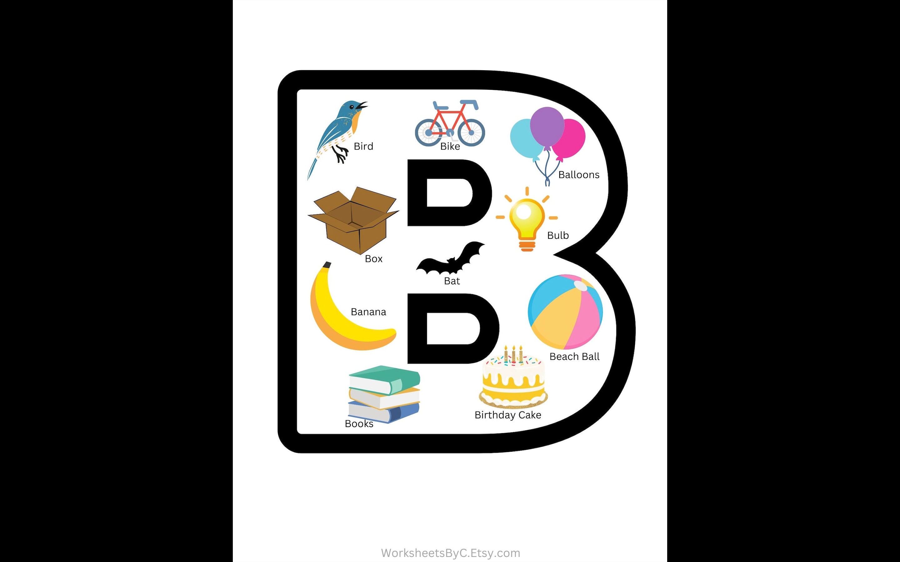 Alphabet Printable Posters A-Z - Etsy