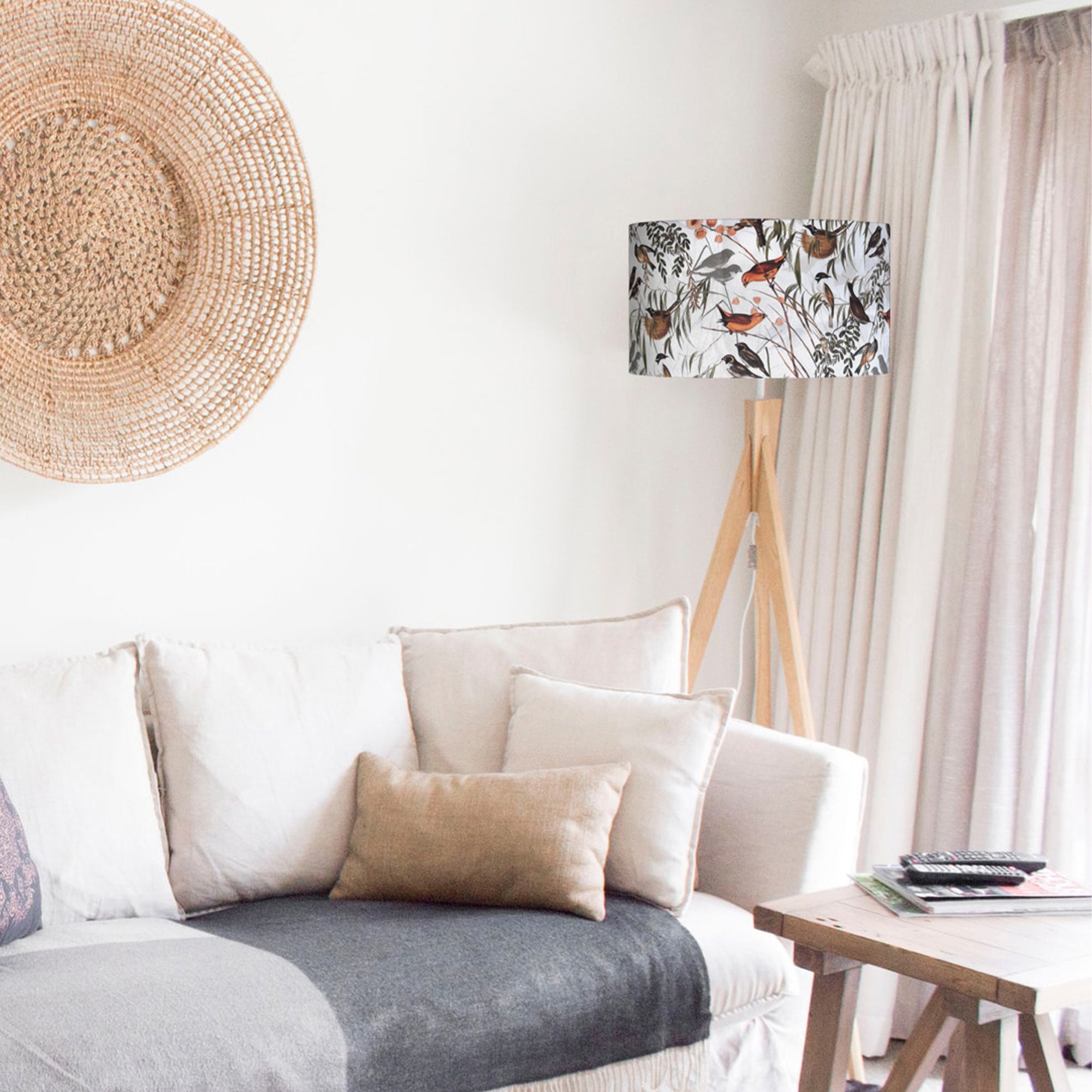 Lampshade Lamp - Bird Radio Birds Lampshade Perfect for Your Lamp and ...