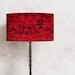 Red Lampshade for a Floor or Hanging Lamp - Perfect for Your Lamp and ...