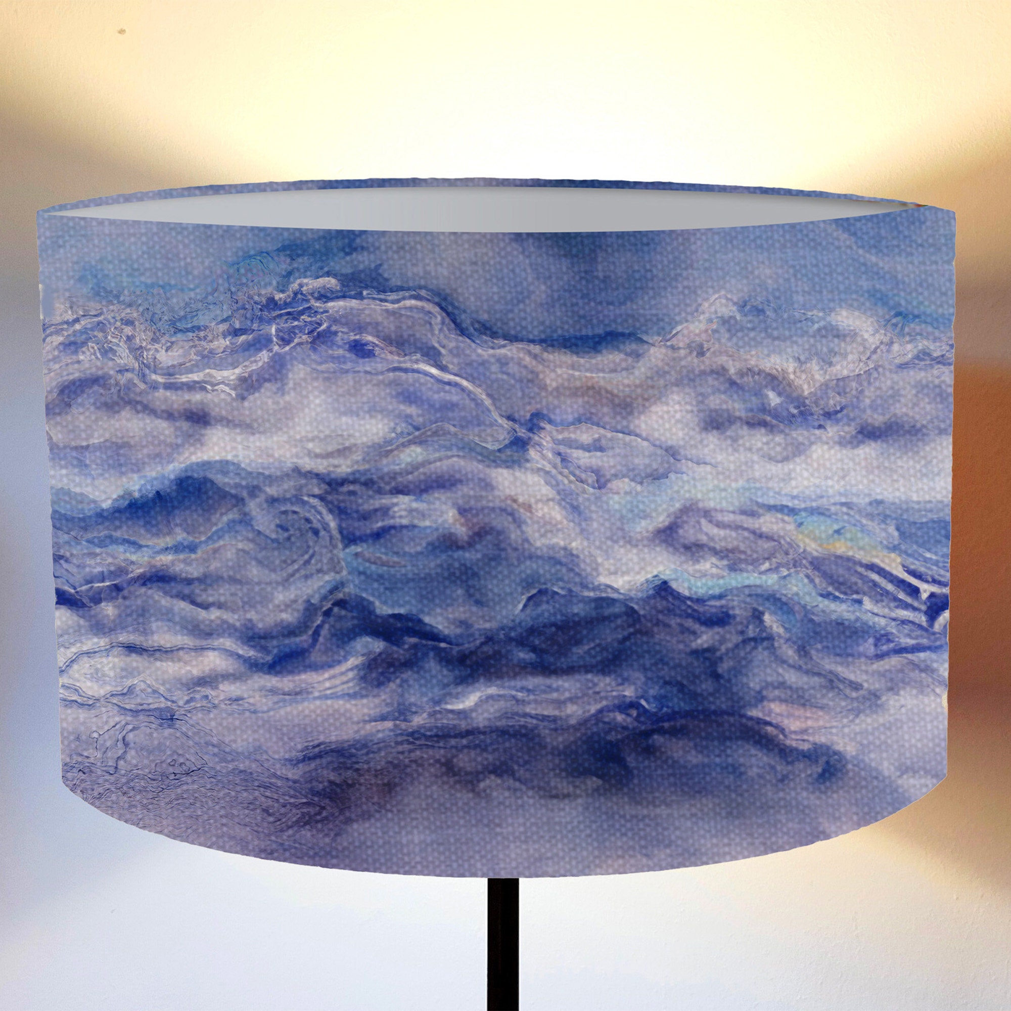 Lampshade for a Standing and Hanging Lamp Mountains and Sky Perfect for ...