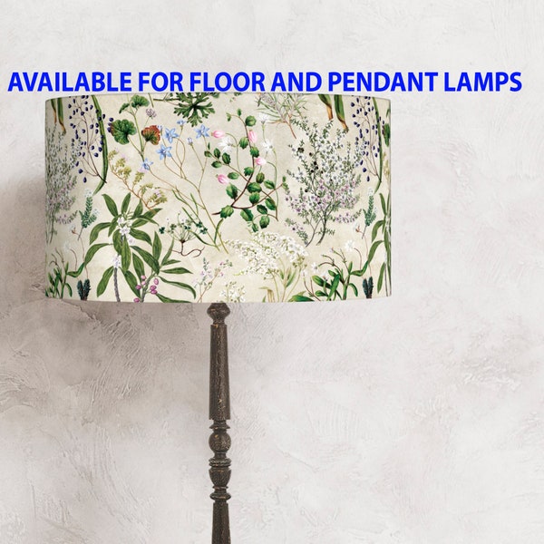 Floral Lamp Shades - Etsy UK