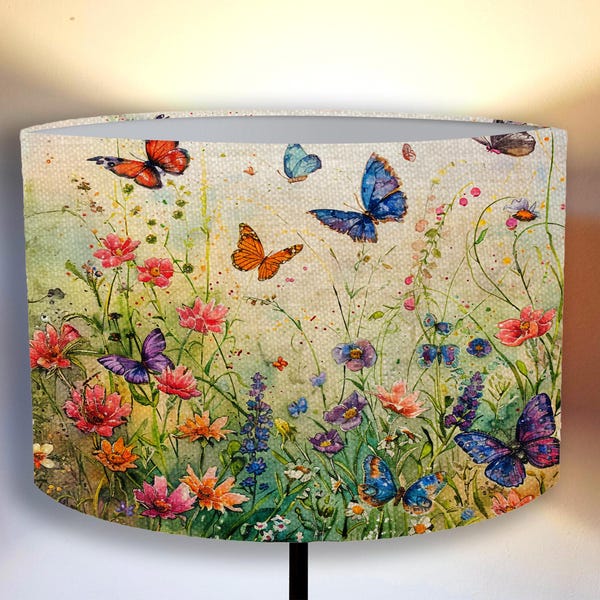 Butterfly Lampshade - Etsy
