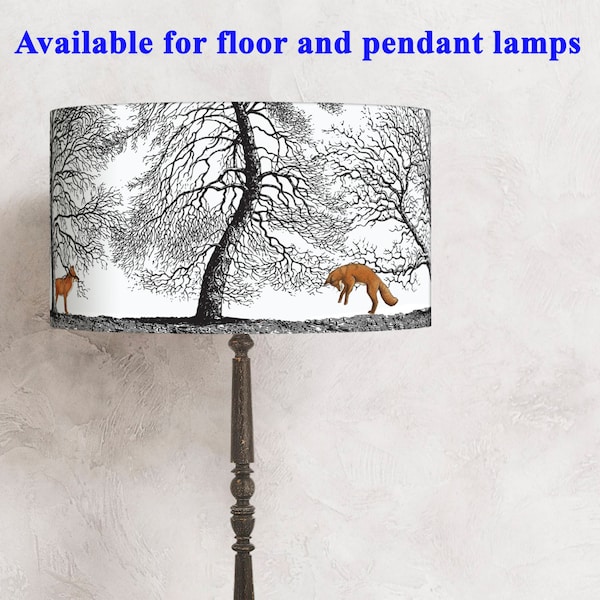 Fox Lamp Shade - Etsy