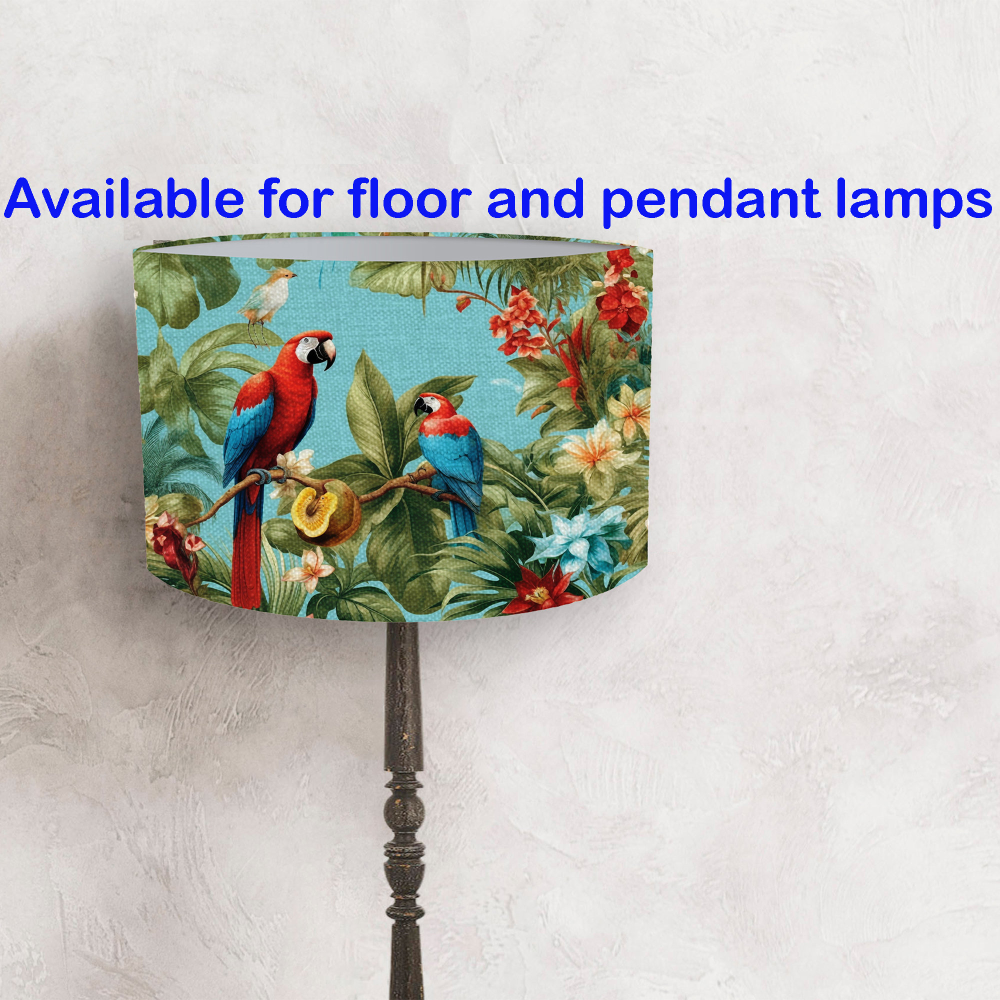 Parrot Lampshade Perfect for Your Lamp and Interior Lampshade for the ...