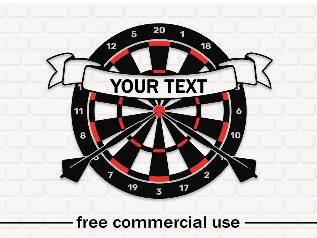 Dart Board Svg, Dart Logo Png, Target Svg, Dart Svg, Dart Game Svg ...