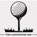 Golf Ball SVG, Golf Club and Ball SVG File, Golf Ball Svg Vector, Golf ...