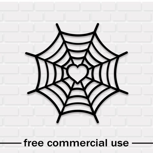 Heart Spider Web - Etsy