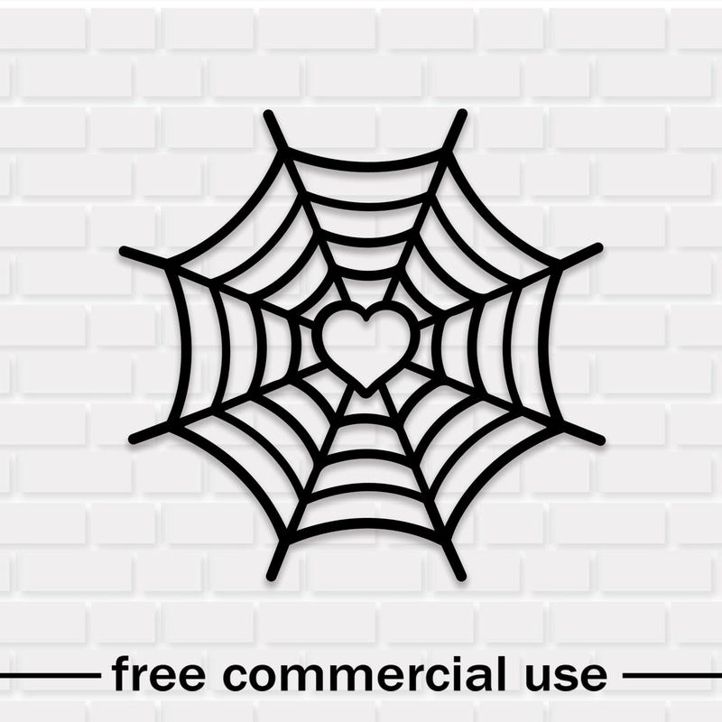 Heart Spider Web - Etsy