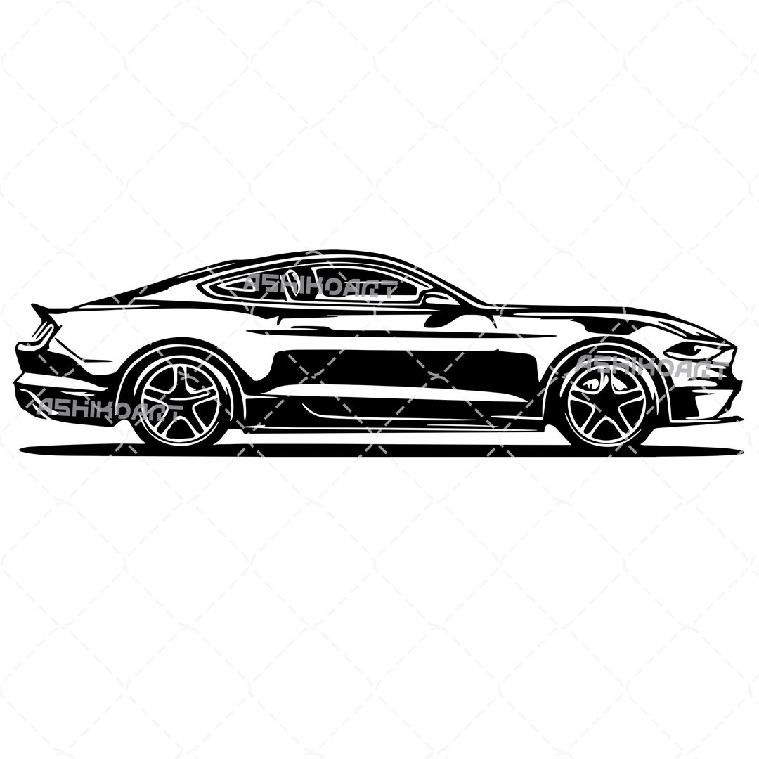 Vintage Ford, Mustang Car Svg, Ford Car Svg, Vintage Car, Hot Road Svg ...