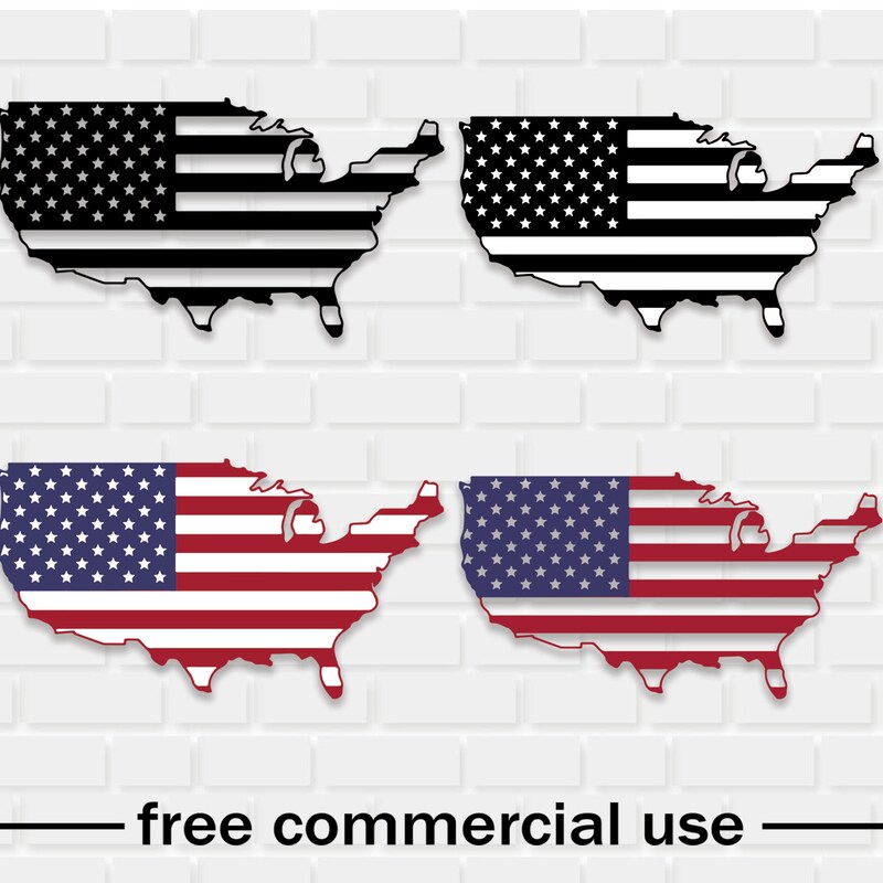 United States of America Svg - Etsy