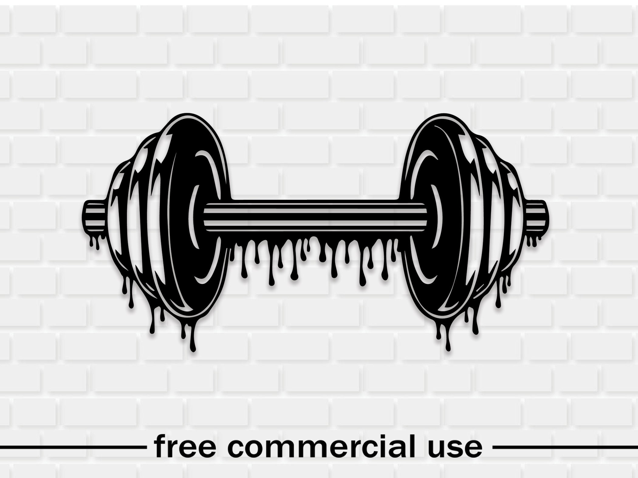 Dumbbell SVG, Crossfit SVG, Dumbbell Cut Files for Cricut, Barbell Svg ...
