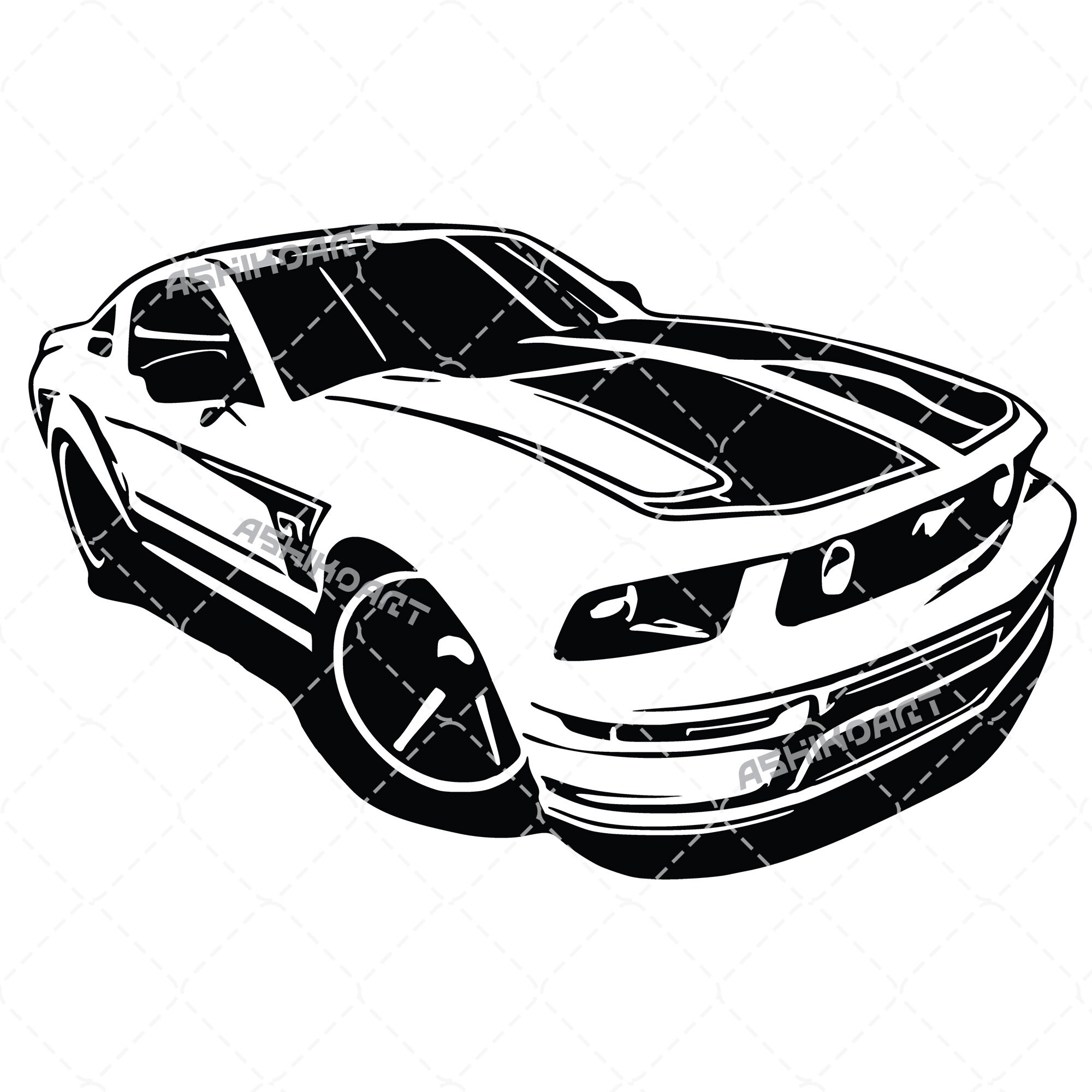 Mustang Shirt Svg Cars Decal Svg Muscle Car Svg Mustang Svg - Etsy