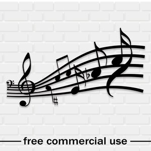 Music Notes SVG, Music SVG, Musical Notes Svg, Music Note Svg, Musical ...