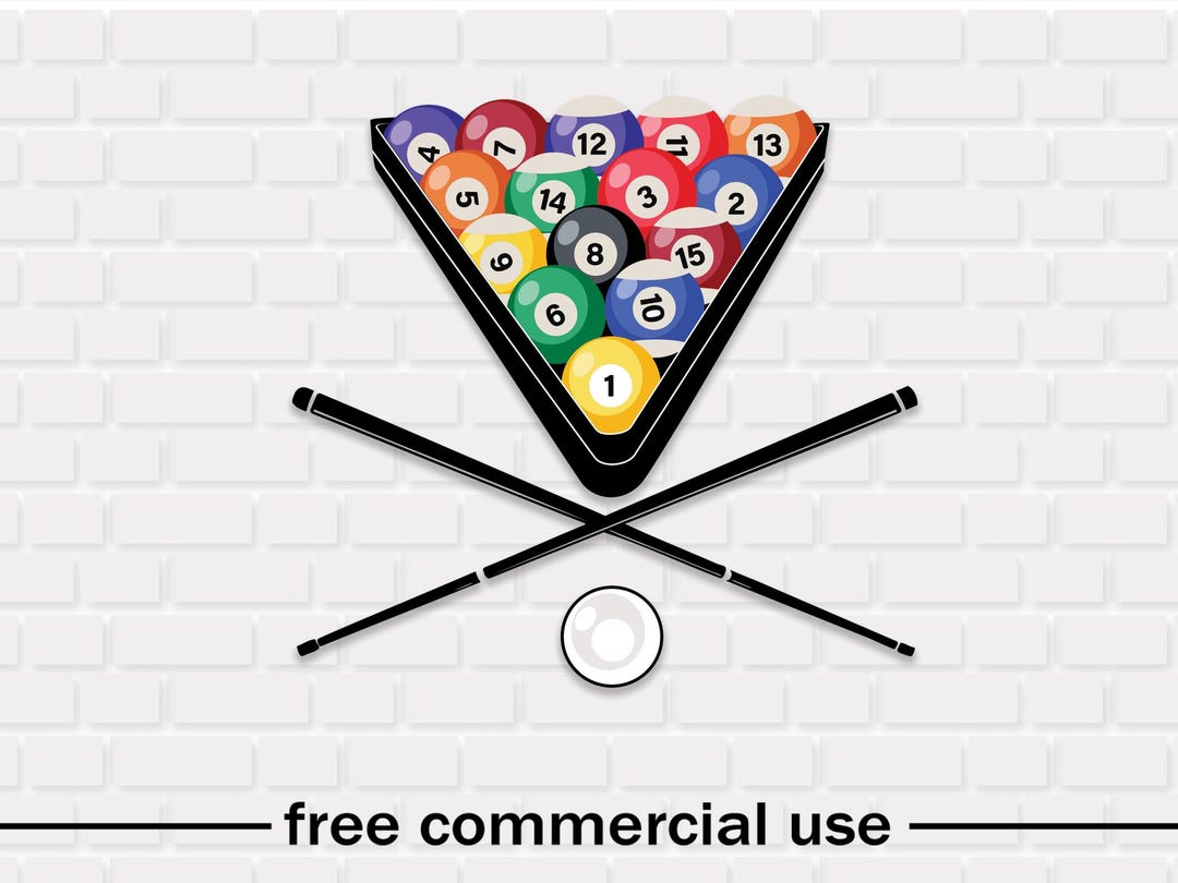 Billiards SVG, Billiards PNG, Snooker Svg, Snooker Png, Pool Clipart ...