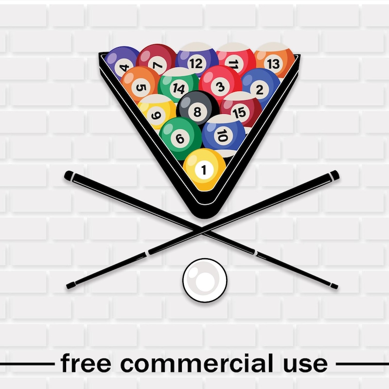 Billiards Svg - Etsy