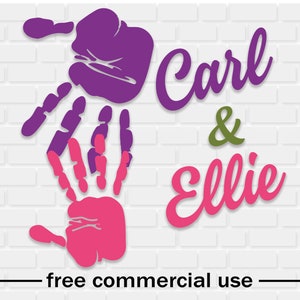 Ellie and Carl - Etsy