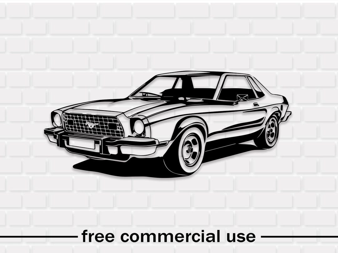 Ford Mustang Svg, Mustang Horse Svg, American Car Svg, Mustang Clipart ...
