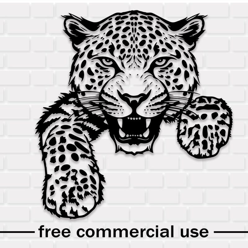 Leopard Svg - Etsy