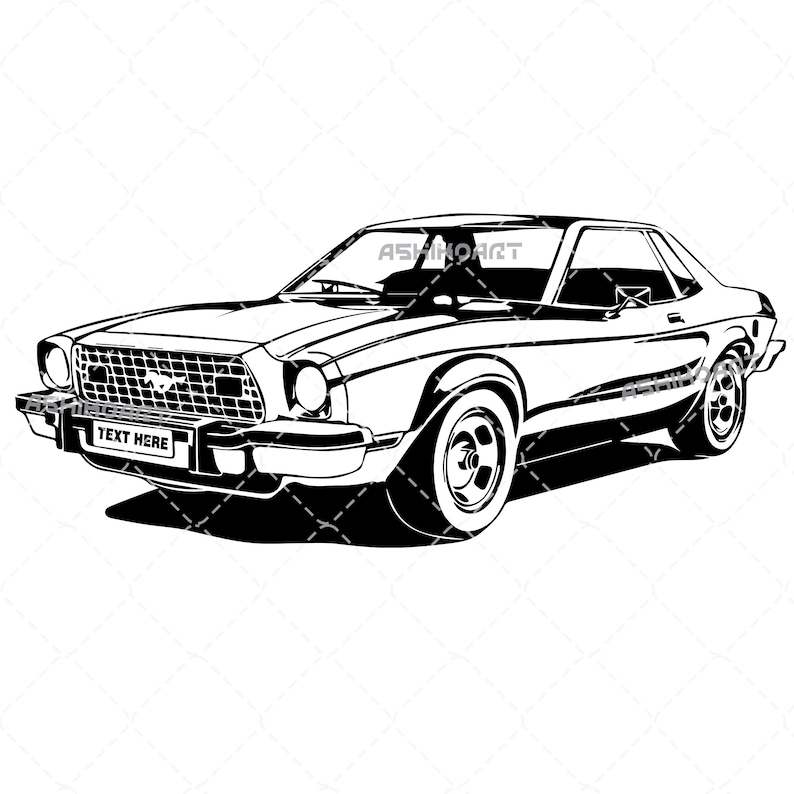 Ford Mustang Svg Mustang Horse Svg American Car Svg Mustang - Etsy