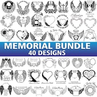Memorial Svg - Etsy